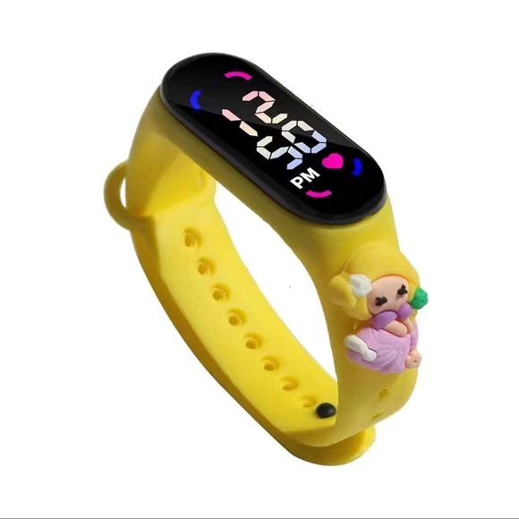 Accessories | Princess Led Waterproof Digital Watch | Poshmark